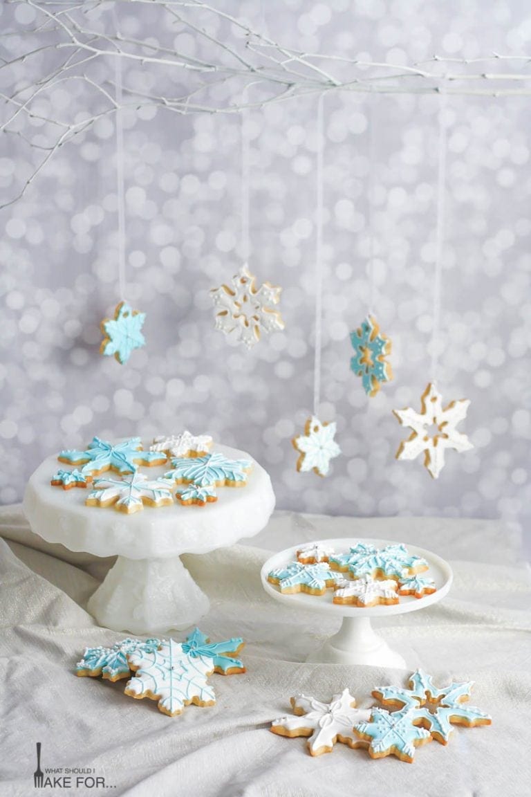 Snowflake Cookies - What Should I Make For...