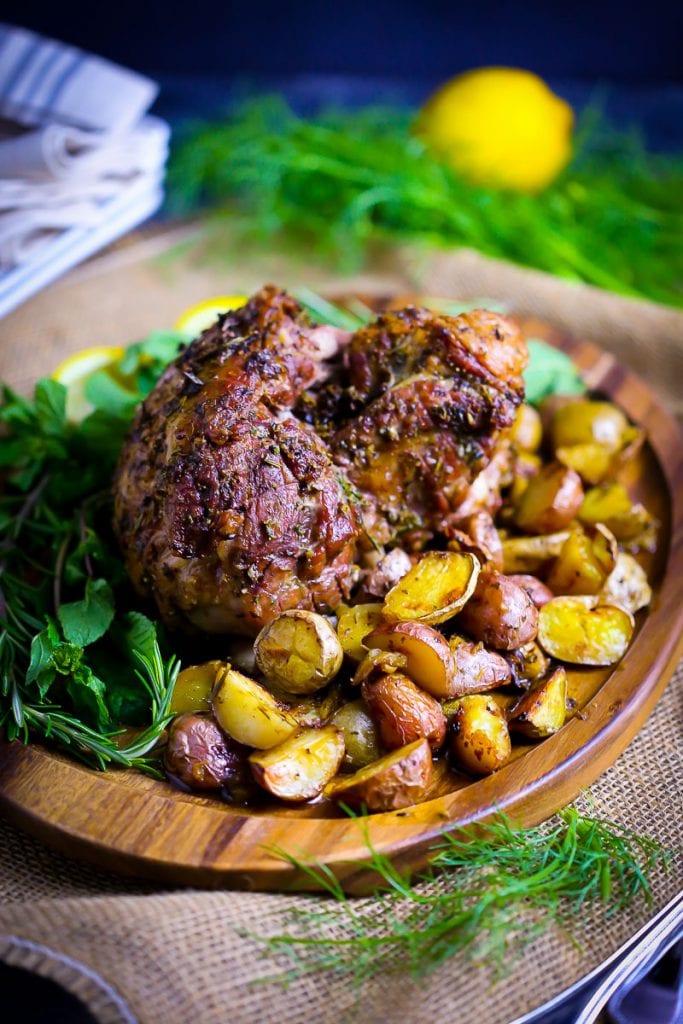 Boneless Roasted Leg Of Lamb With Potatoes And Fennel What Should I 