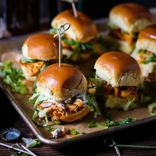 Buffalo Chicken Sliders - What Should I Make For...