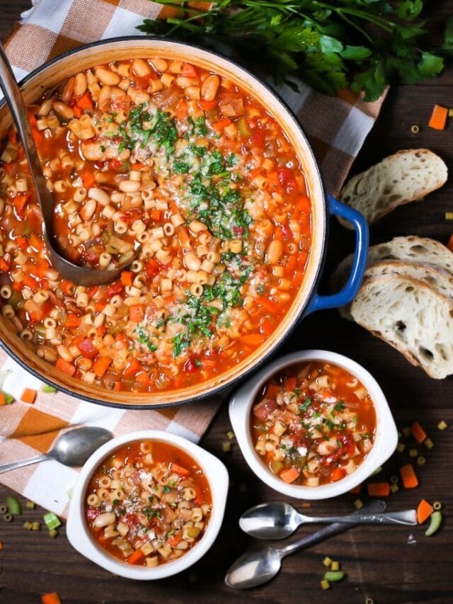 Delicious Pasta e Fagioli Story - What Should I Make For...
