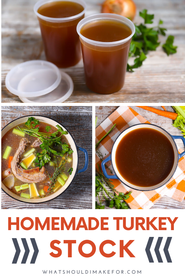 Homemade Turkey Stock - What Should I Make For...